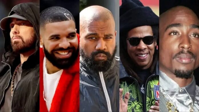 Os 10 rappers que mais venderam álbuns na história / Portal do Rap